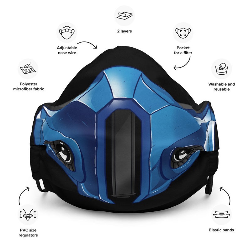 Zero Face Mask - Etsy