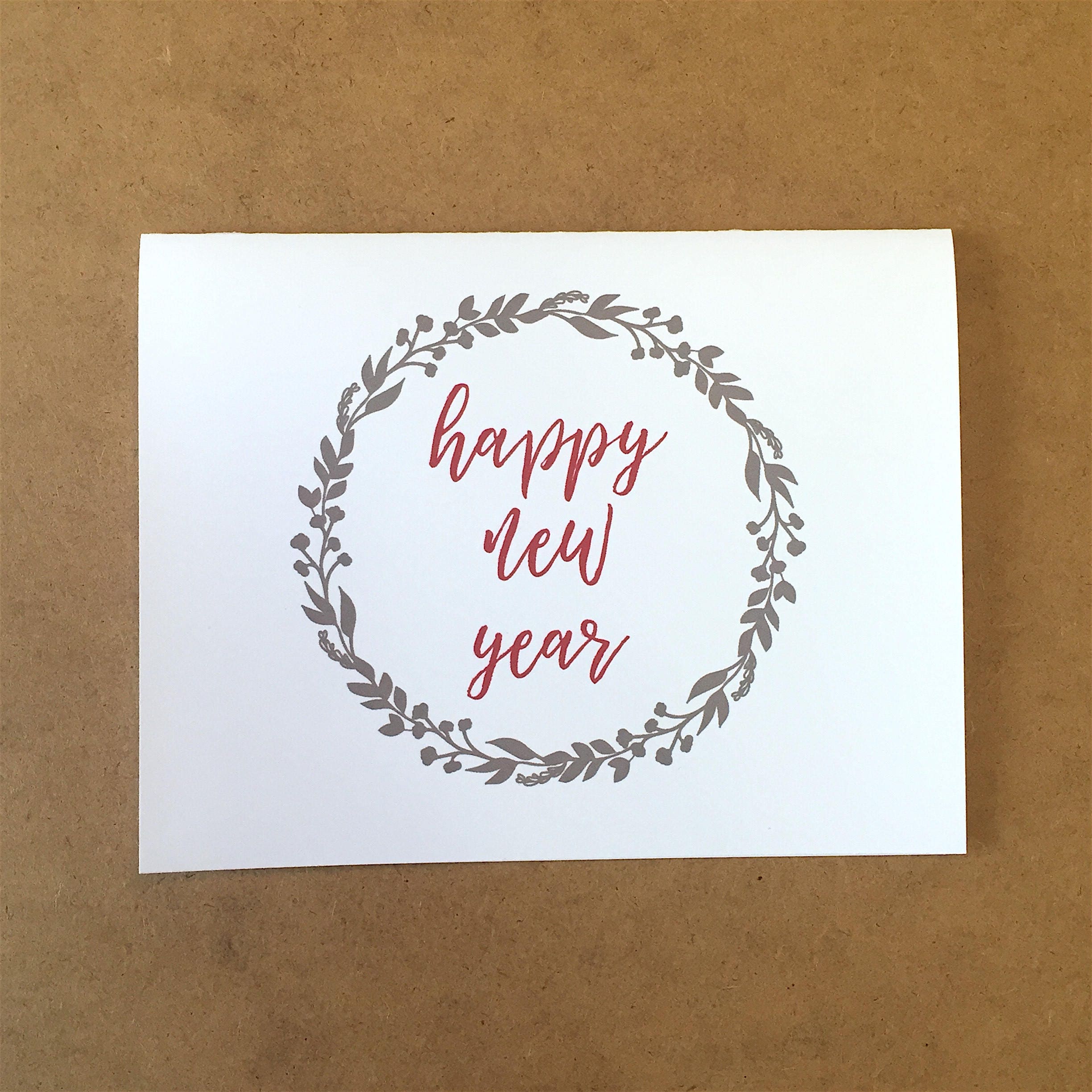 New Years Card New Years Eve Happy New Year Card Set New - Etsy