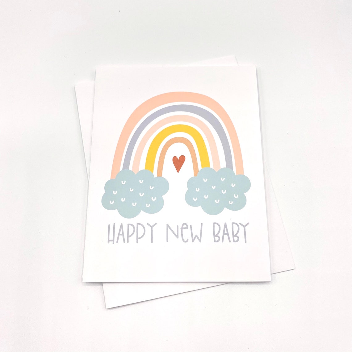 Rainbow Baby Gift Rainbow Baby Card New Baby Card Set Baby - Etsy