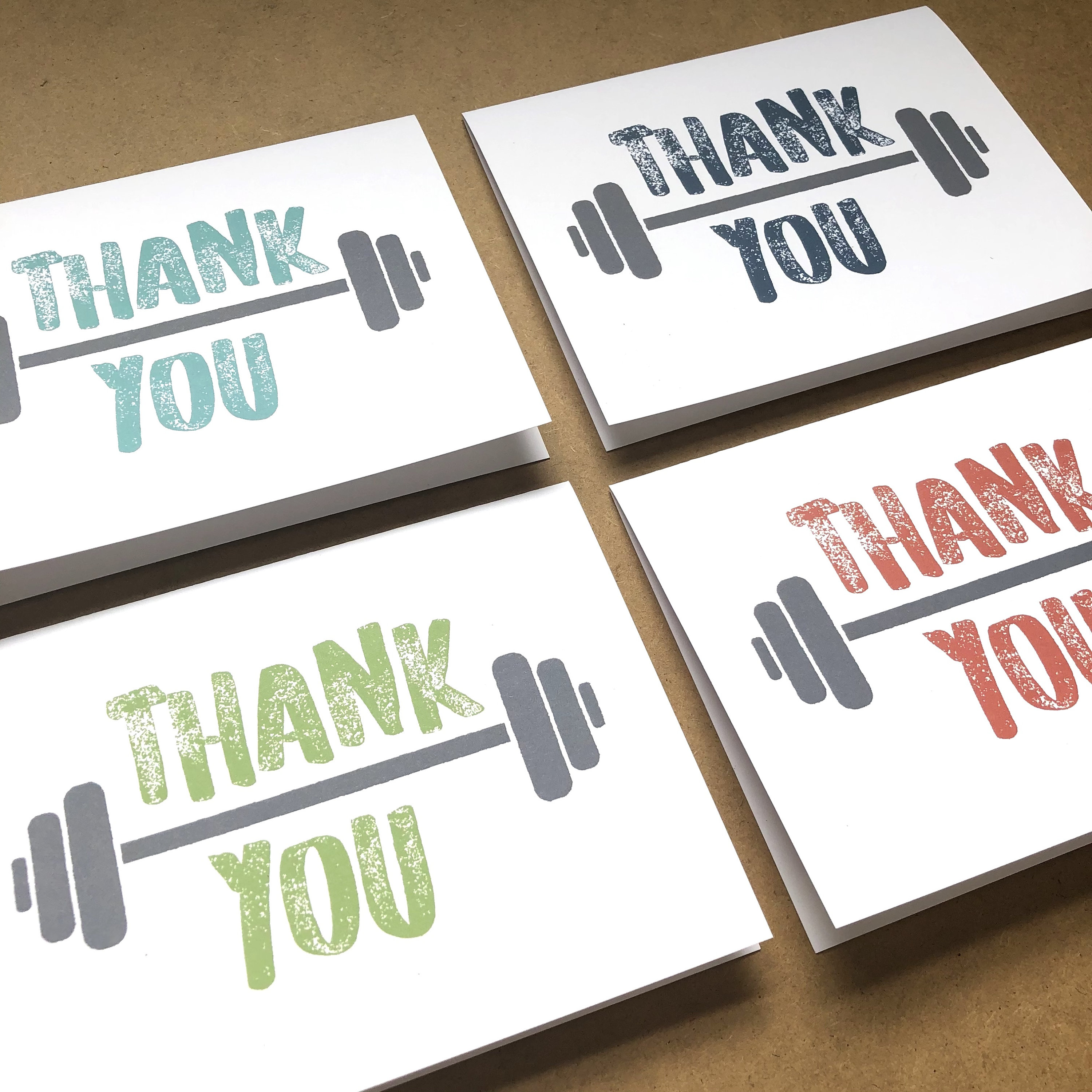 Fitness Thank You Cards Gym Thank You Card Trainer Thank You - Etsy Canada