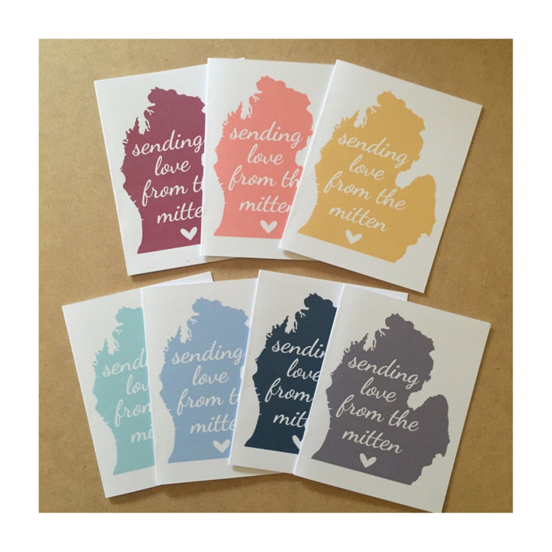 Michigan Cards, Michigan Made Gifts, Michigan Greetings, Michigan Love ...