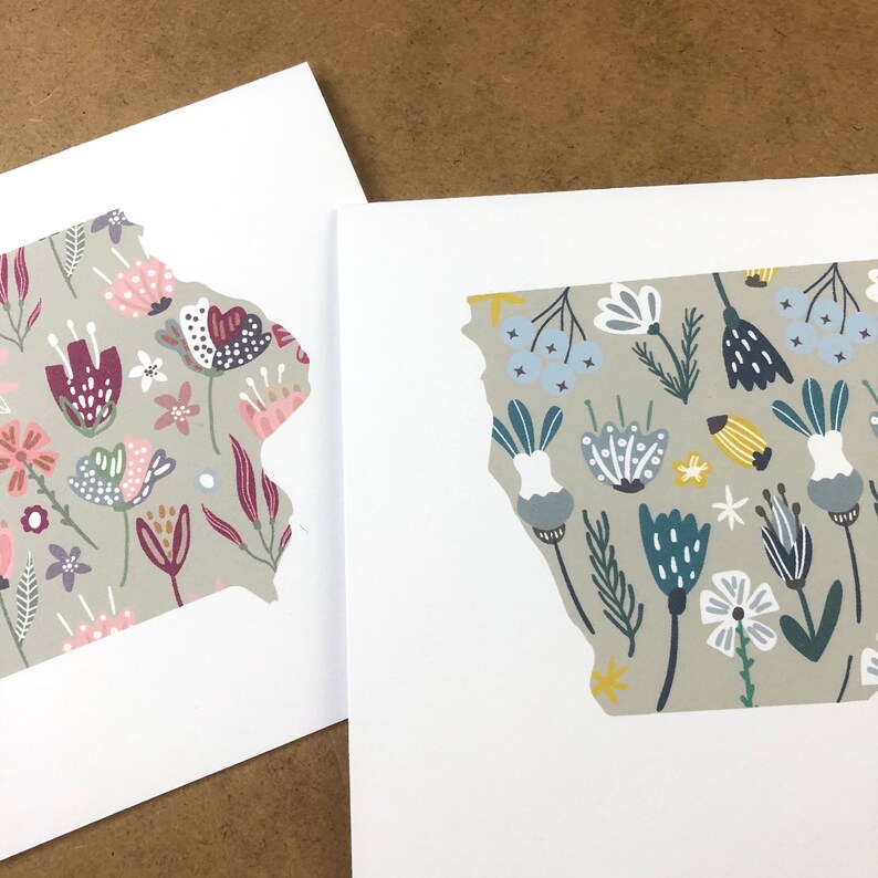 Iowa Greeting Card Iowa Gifts Iowa Cards Iowa State Gift - Etsy