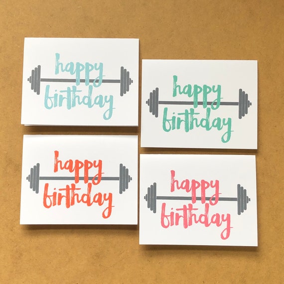 Crossfit Birthday Card