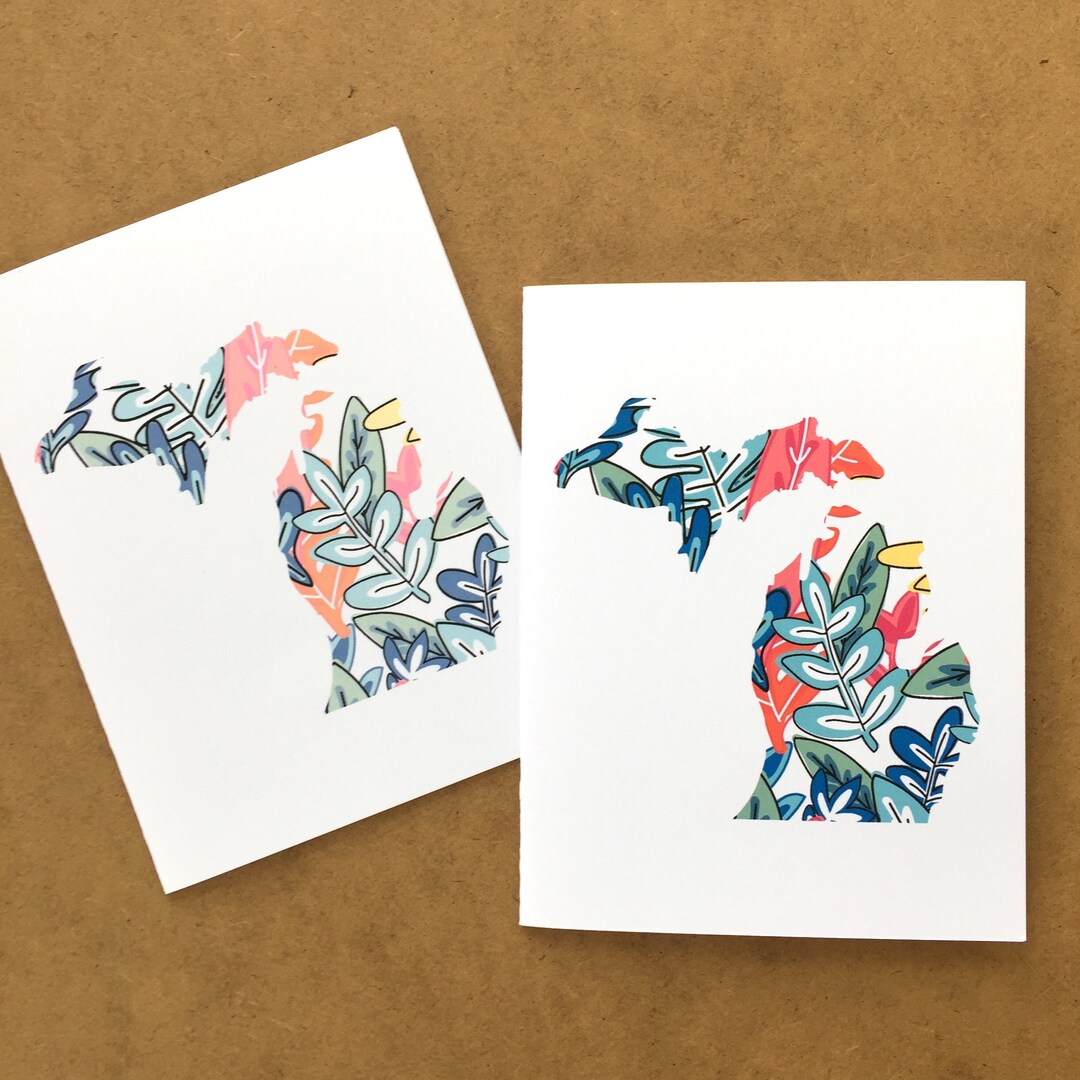 Michigan Made Products, Michigan Floral, Mitten Stationary, Michigan ...