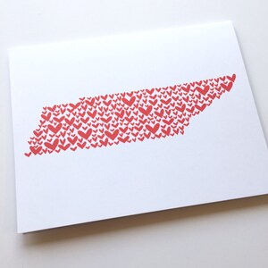 Tennessee Valentine Card, Tennessee Love Card, Southern Valentine ...