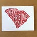 South Carolina Christmas Card Set: Southern Holiday Greetings - Etsy