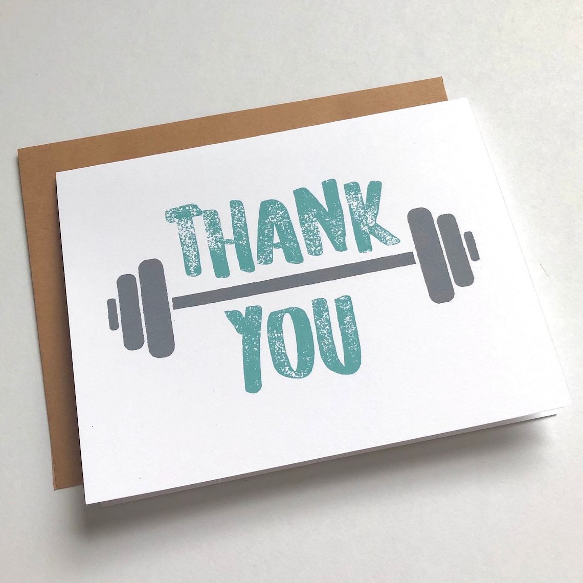 Fitness Thank You Cards Gym Thank You Card Trainer Thank You - Etsy