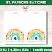 St. Patrick's Day Card Printable, St Patricks Day Card Digital ...