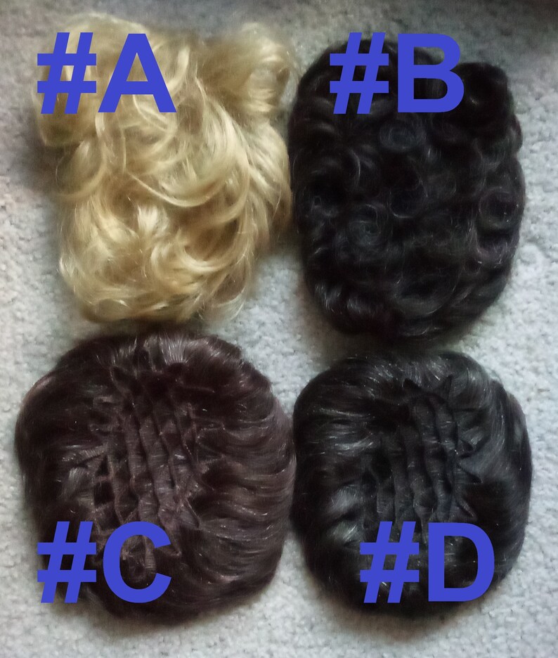 Vintage Human Hair Falls, Cascades, Wiglets. - New - Old Stock - Etsy
