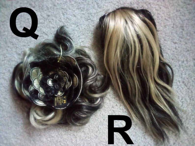 Vintage Human Hair Falls, Cascades, Wiglets. - New - Old Stock - Etsy