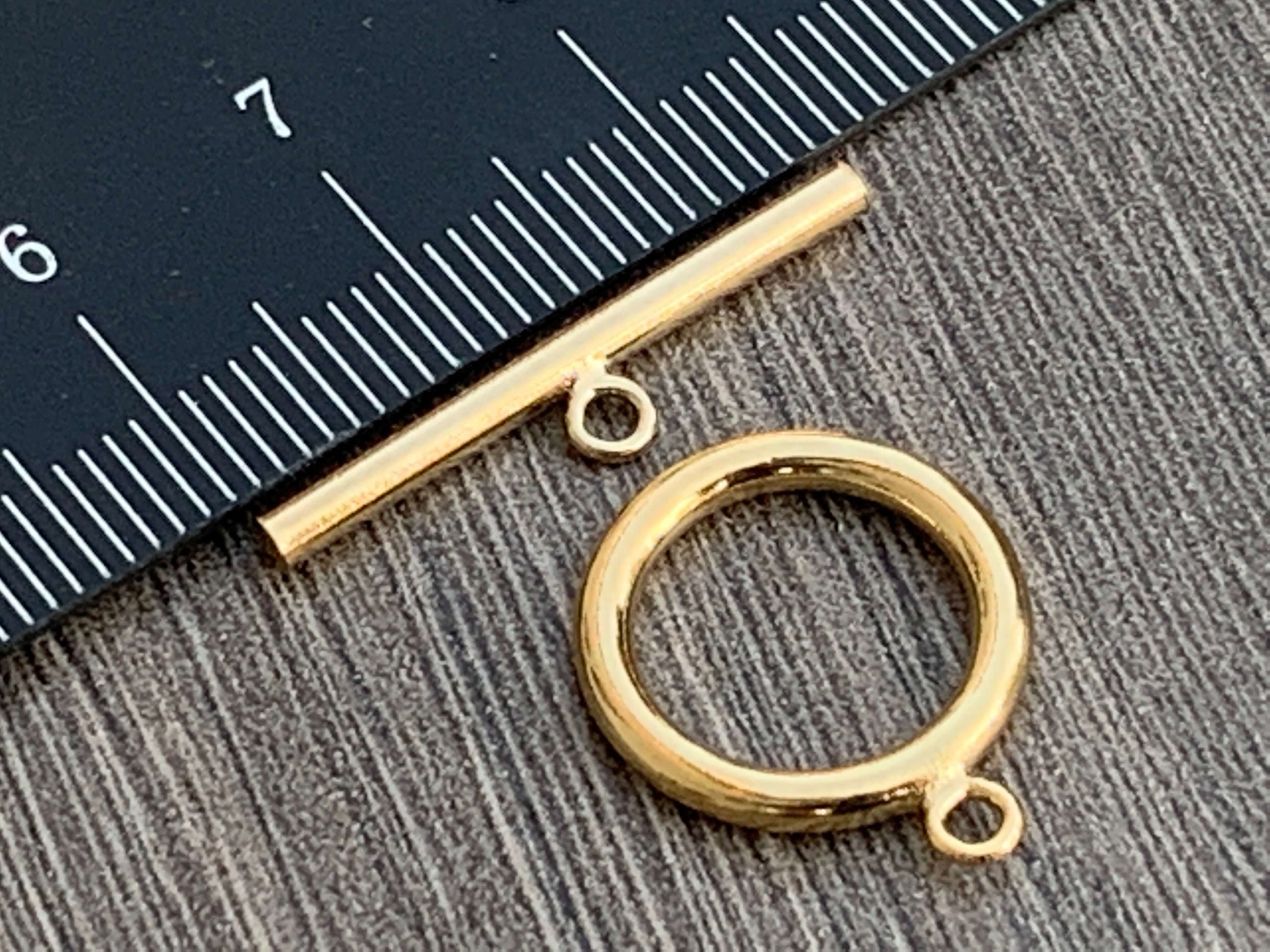 14kt Gold Filled Toggle Clasp Set 11mm or 15mm Ships Out - Etsy UK