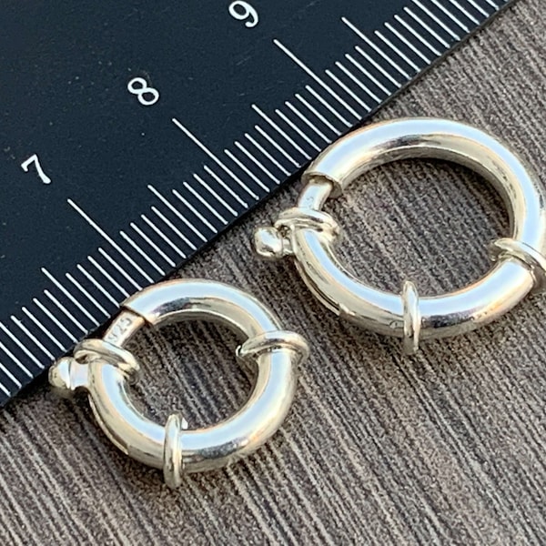 Sterling Silver Heavy Duty Clasp - Etsy