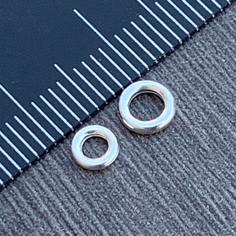 Silver 2mm Split Ring - Etsy