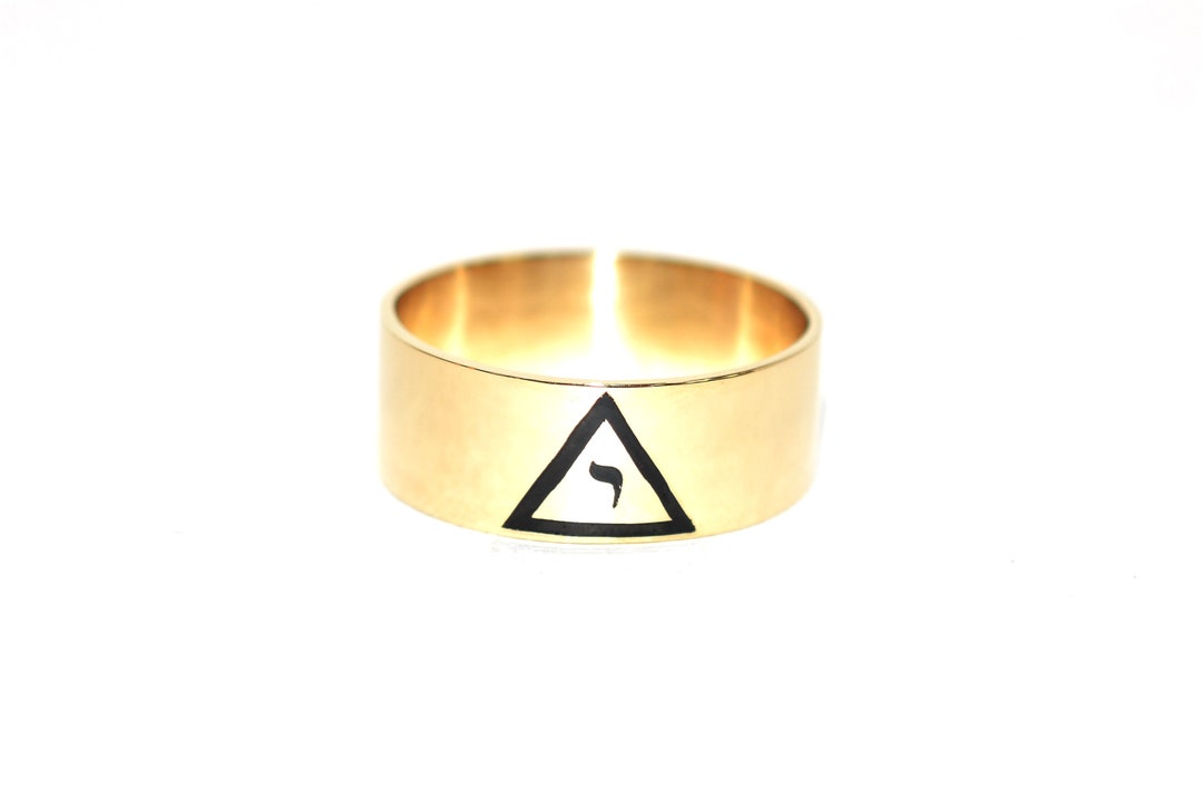 14th Degree Scottish Rite Ring 14K Solid Gold Ring Mens Ring - Etsy Canada