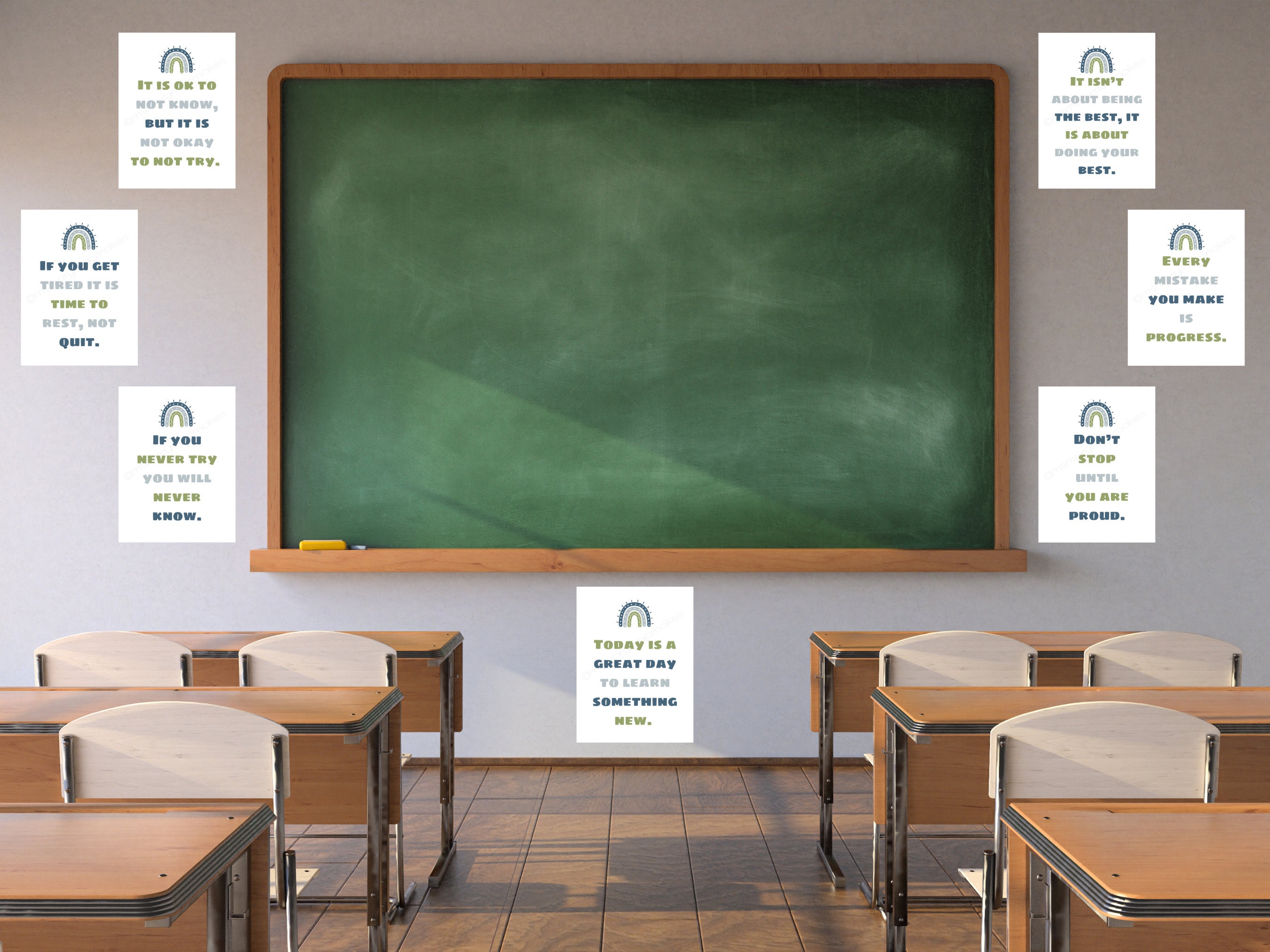 Growth Mindset Classroom Posters, Classroom Posters, Inspiring ...