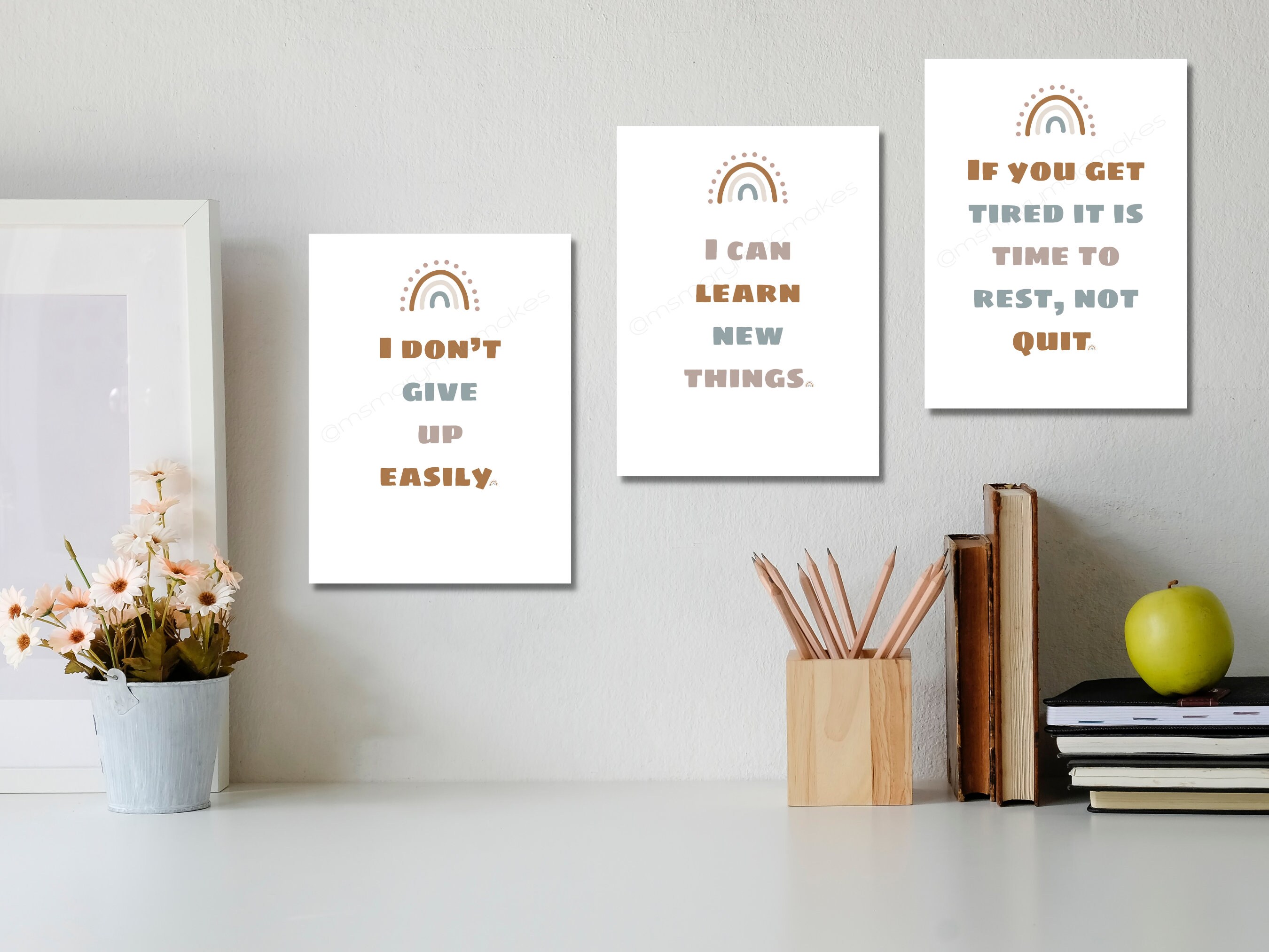 Growth Mindset Classroom Posters, Classroom Posters, Inspiring ...
