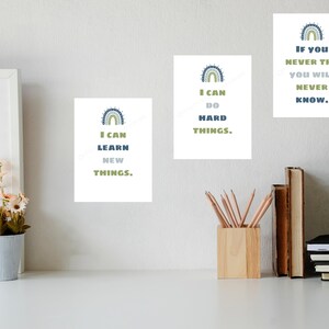 Growth Mindset Classroom Posters, Classroom Posters, Inspiring ...