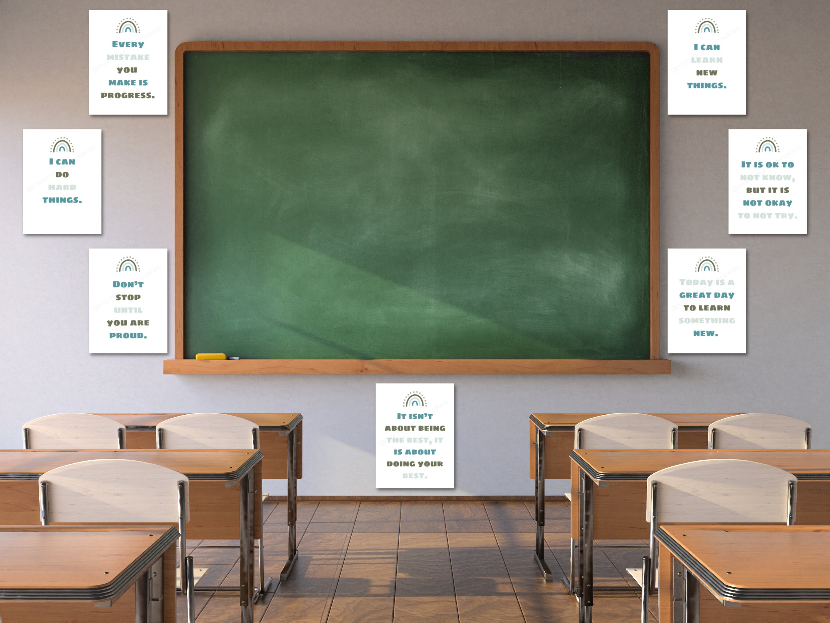 Growth Mindset Classroom Posters, Classroom Posters, Inspiring ...