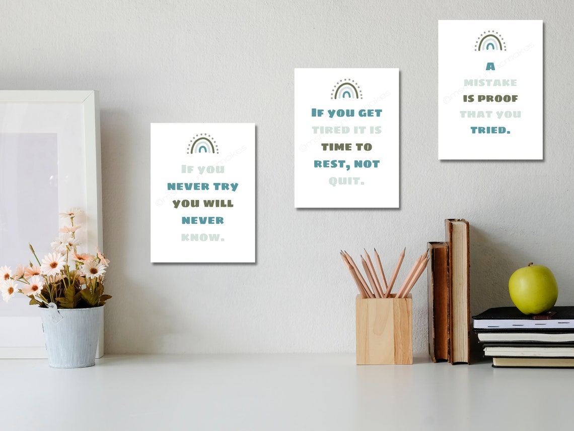 Growth Mindset Classroom Posters, Classroom Posters, Inspiring ...