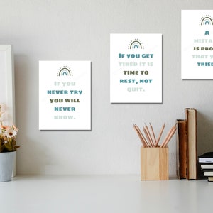 Growth Mindset Classroom Posters, Classroom Posters, Inspiring ...