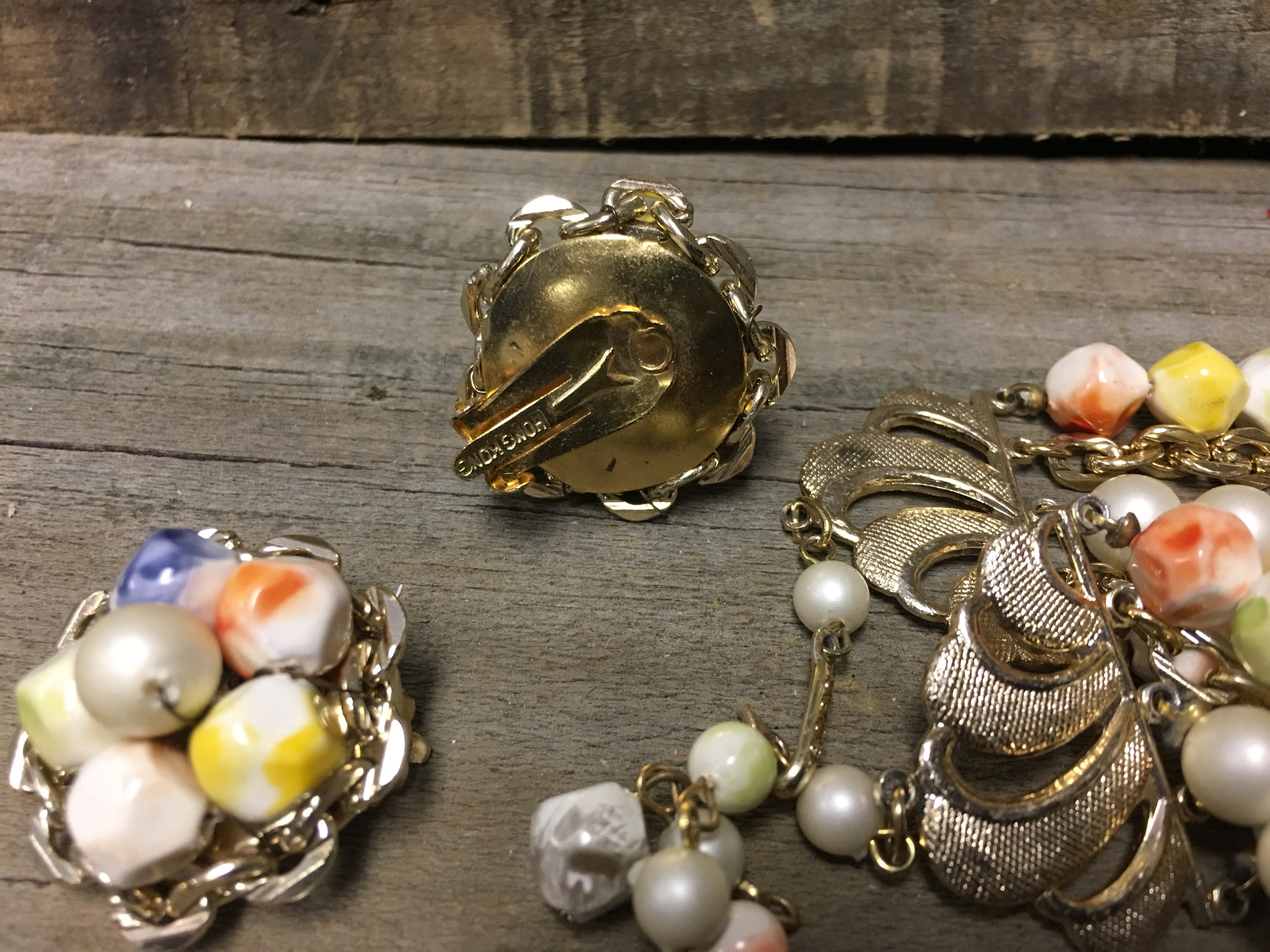 VINTAGE: Hermoso collar de lujo / collar con cuentas | Etsy