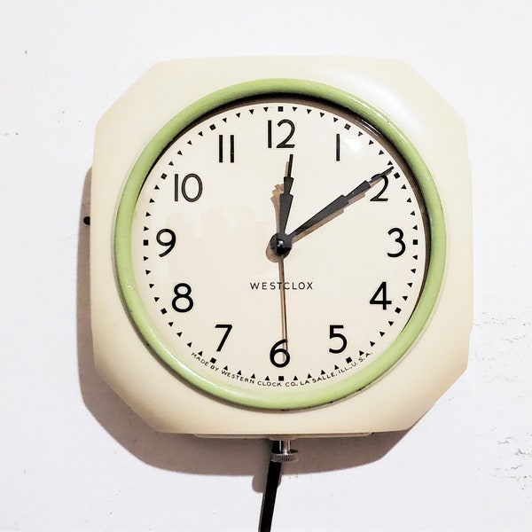 Electric Wall Clock - Etsy