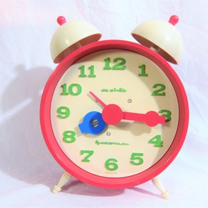Westclox Wee Winkie "jumbo Alarm" Kids Clock 1960s - Etsy