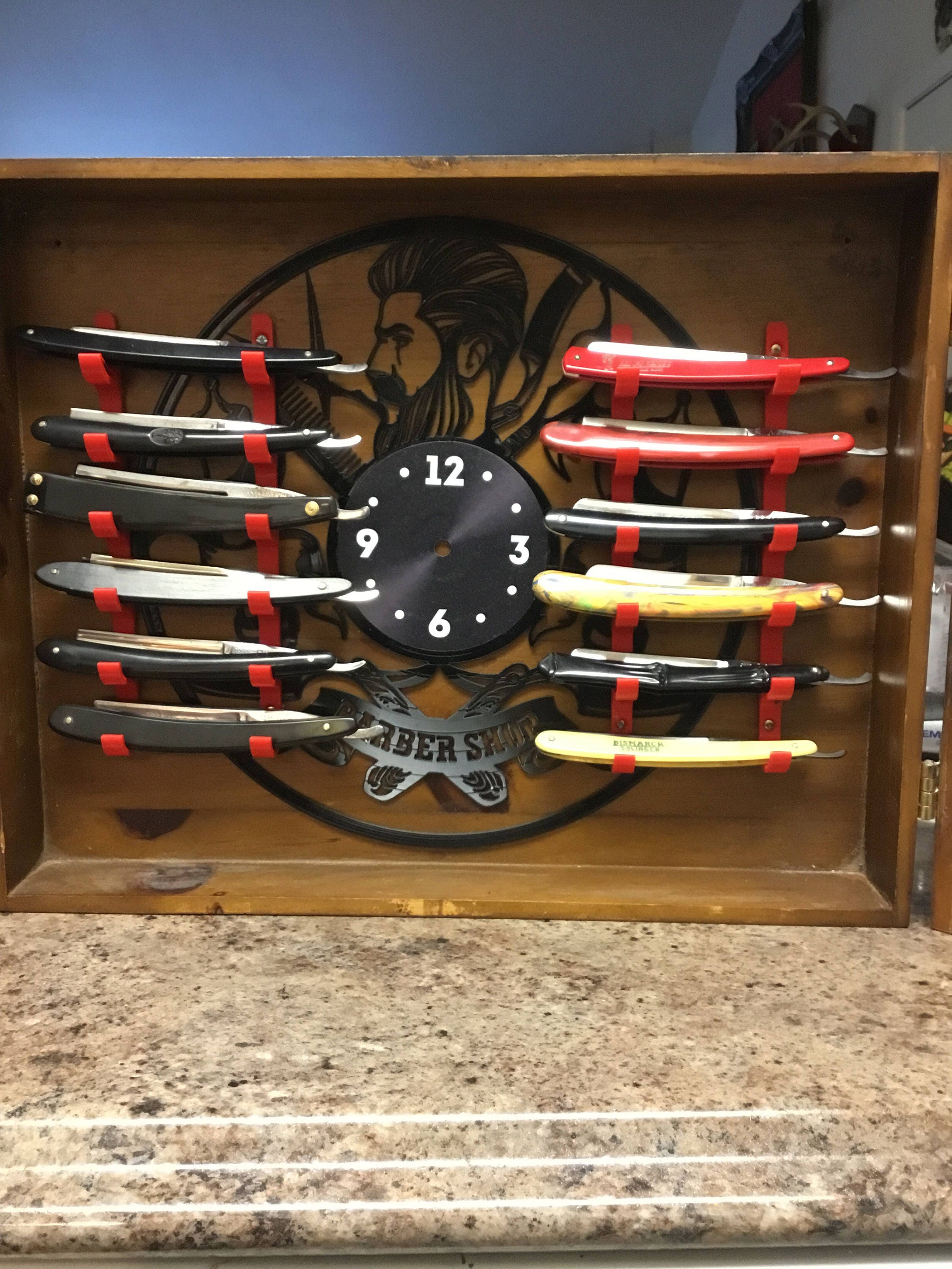 Straight Razor Landing Strips Display Rack - Etsy