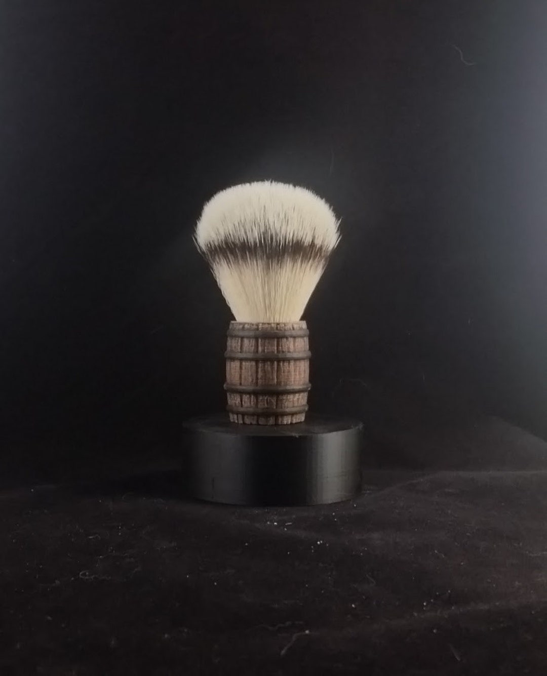 3D Printed Whiskey Barrel Shave Brush Handle - Etsy