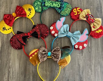 Disney Character Baby Minnie Mouse Ears - Etsy