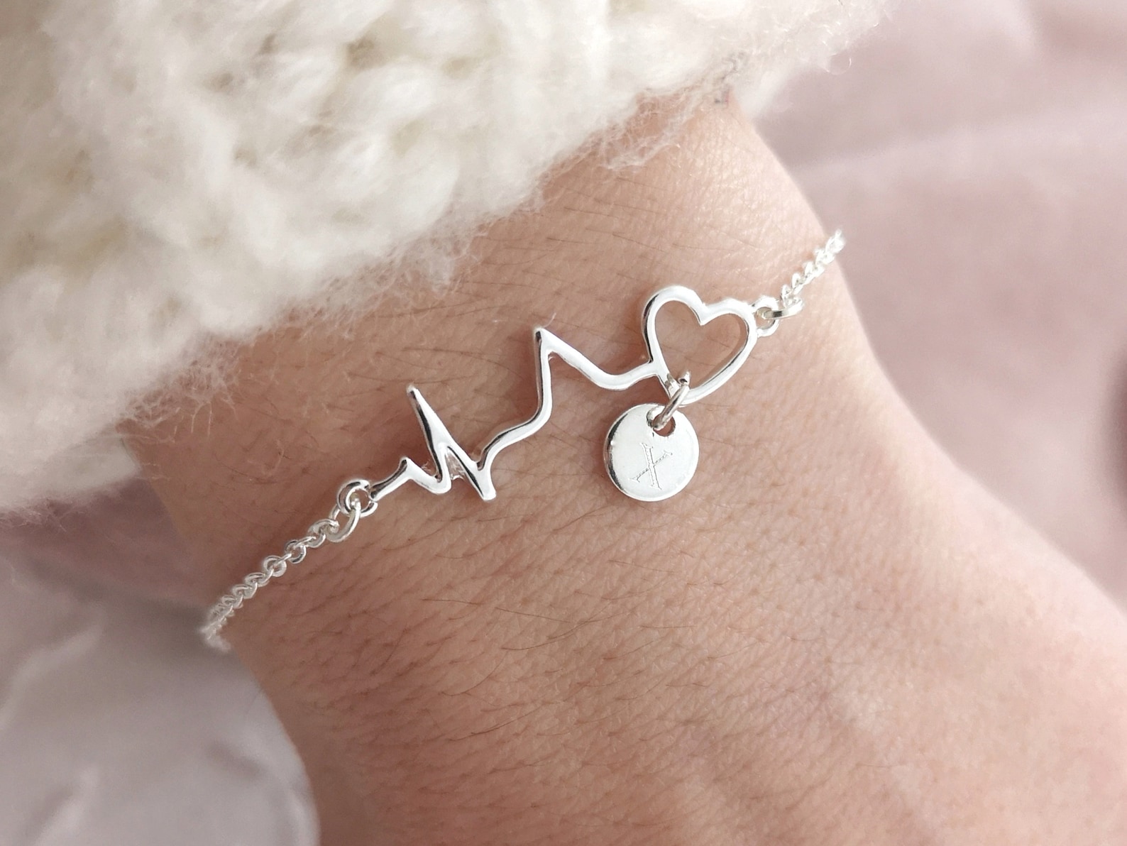 Personalized Heartbeat Bracelet Nurse Bracelet Nurse Gift - Etsy