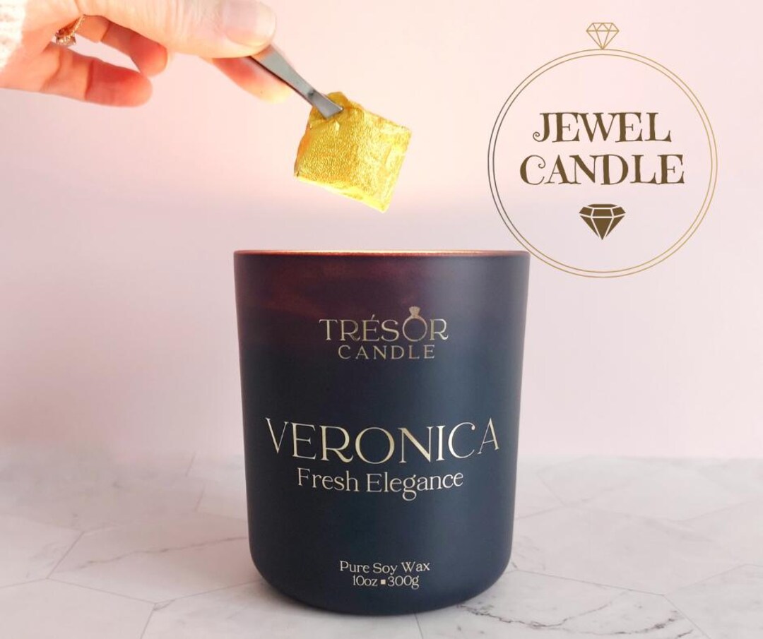 Jewel Candle Treasure Fine Jewelry Candle 925 Sterling Silver ...