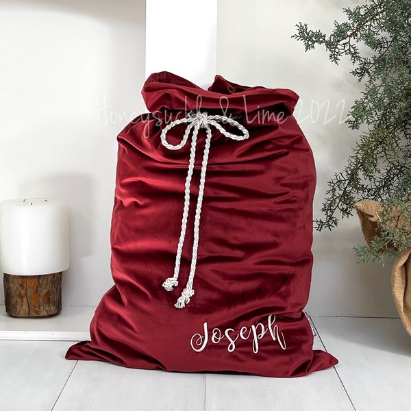 Large Santa Sack - Etsy