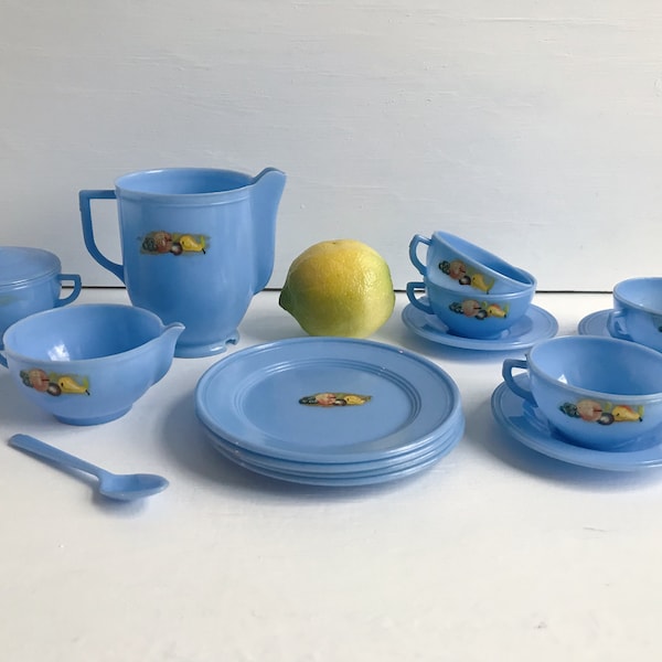 Plastic Tea Set - Etsy