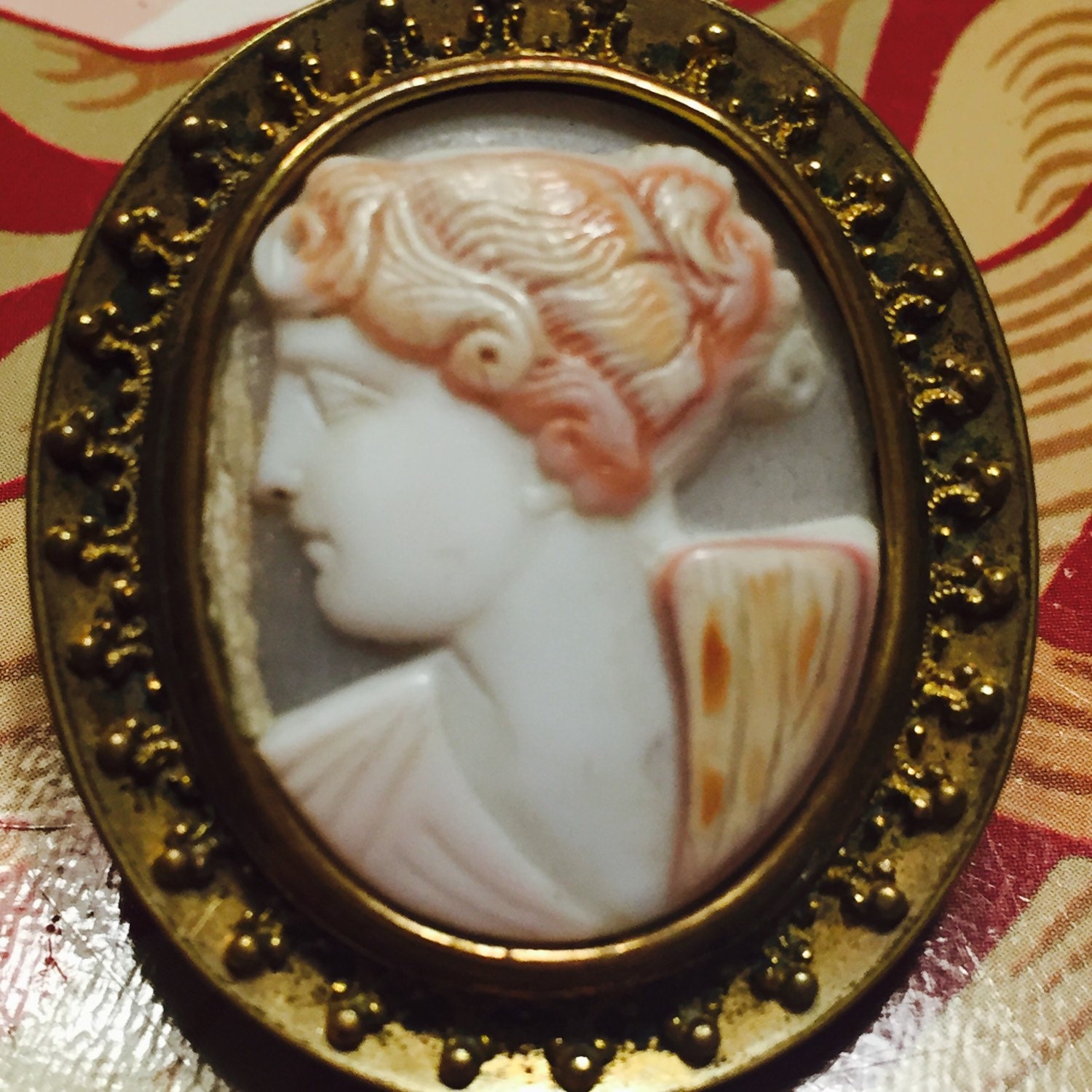 Cameo Brooch C Clasp and Tube Hinge Thus Georgian or Victorian - Etsy