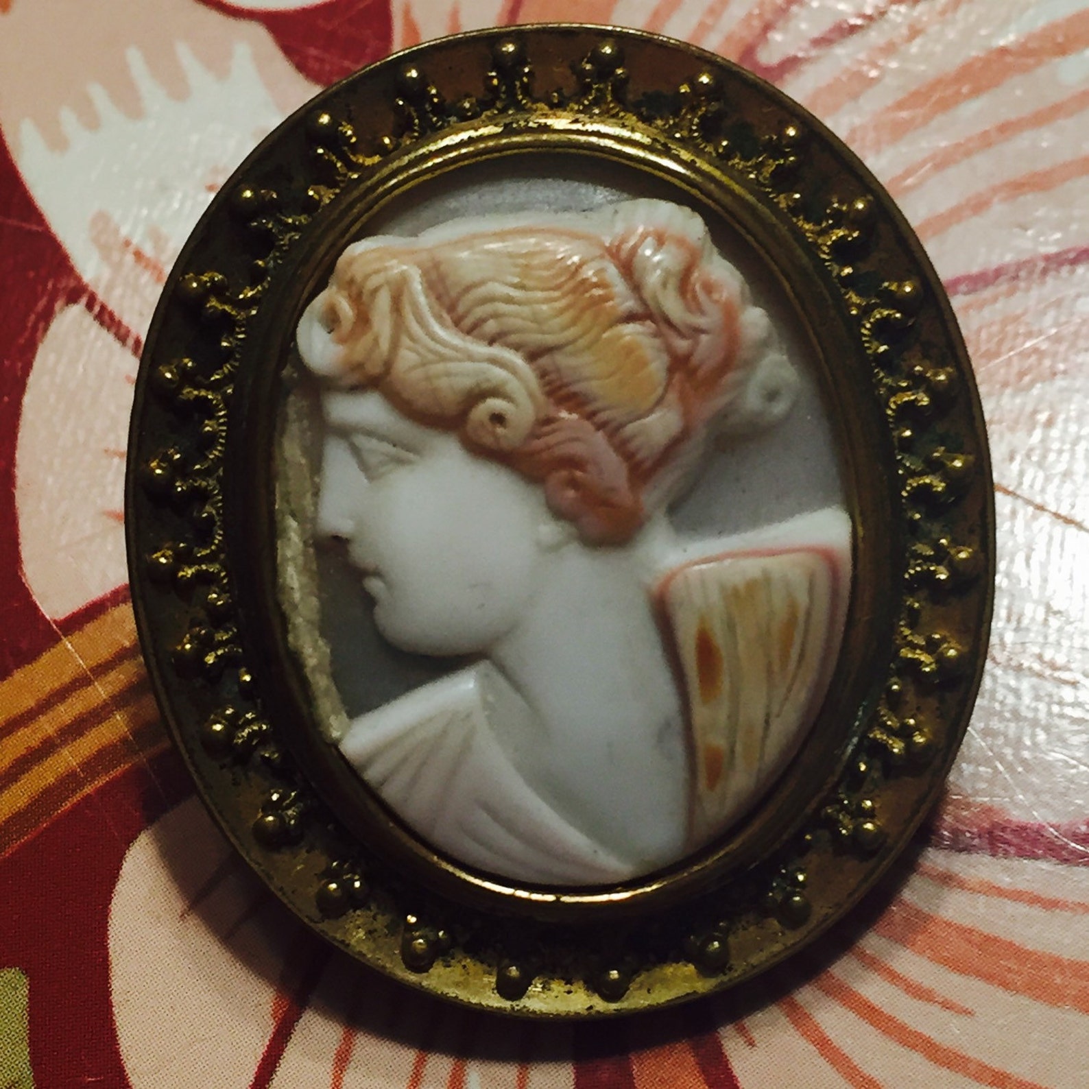 Cameo Brooch C Clasp and Tube Hinge Thus Georgian or Victorian - Etsy