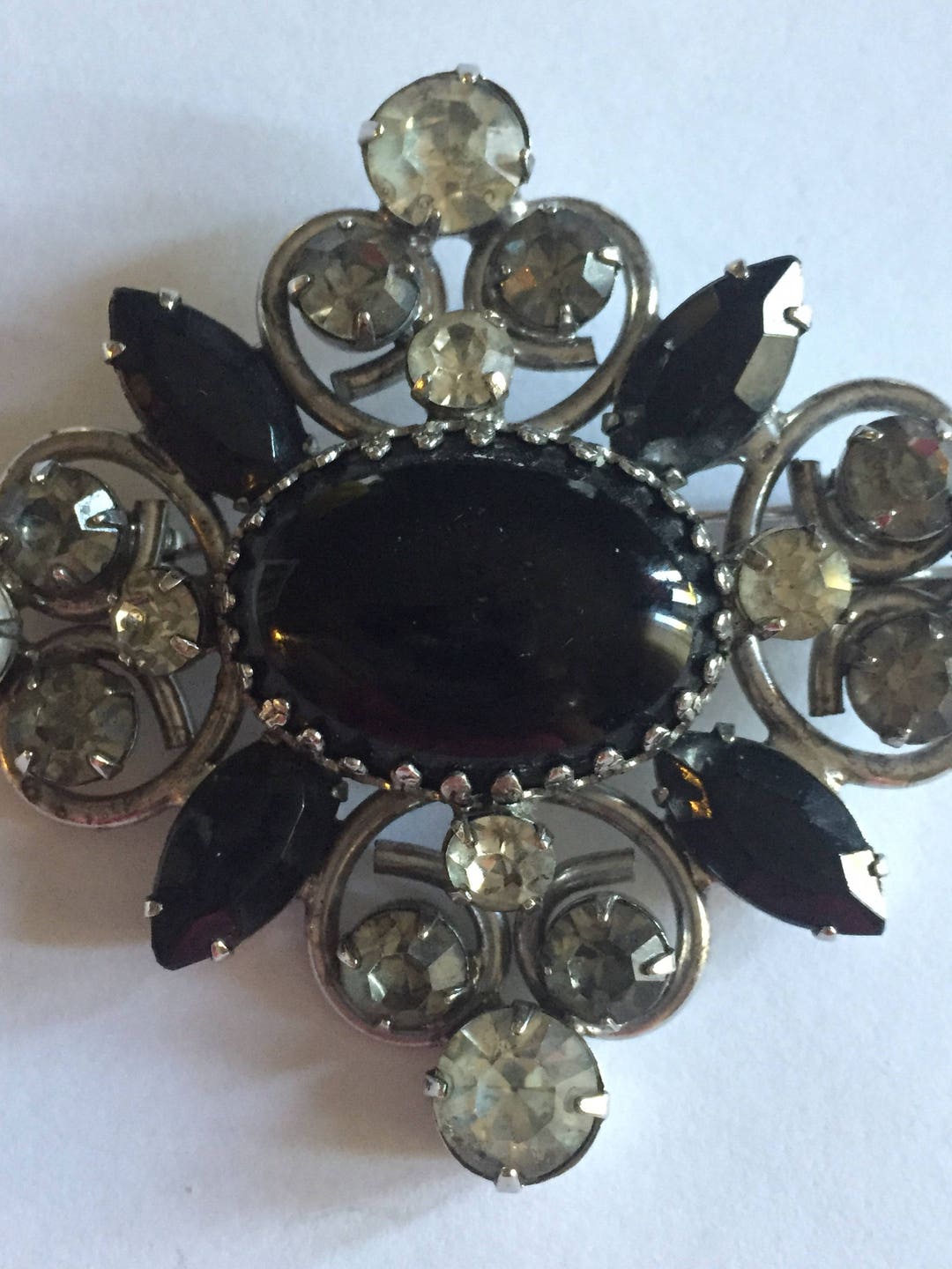 Hobe Brooch Signed and Collectible Mid Century Hallmark - Etsy