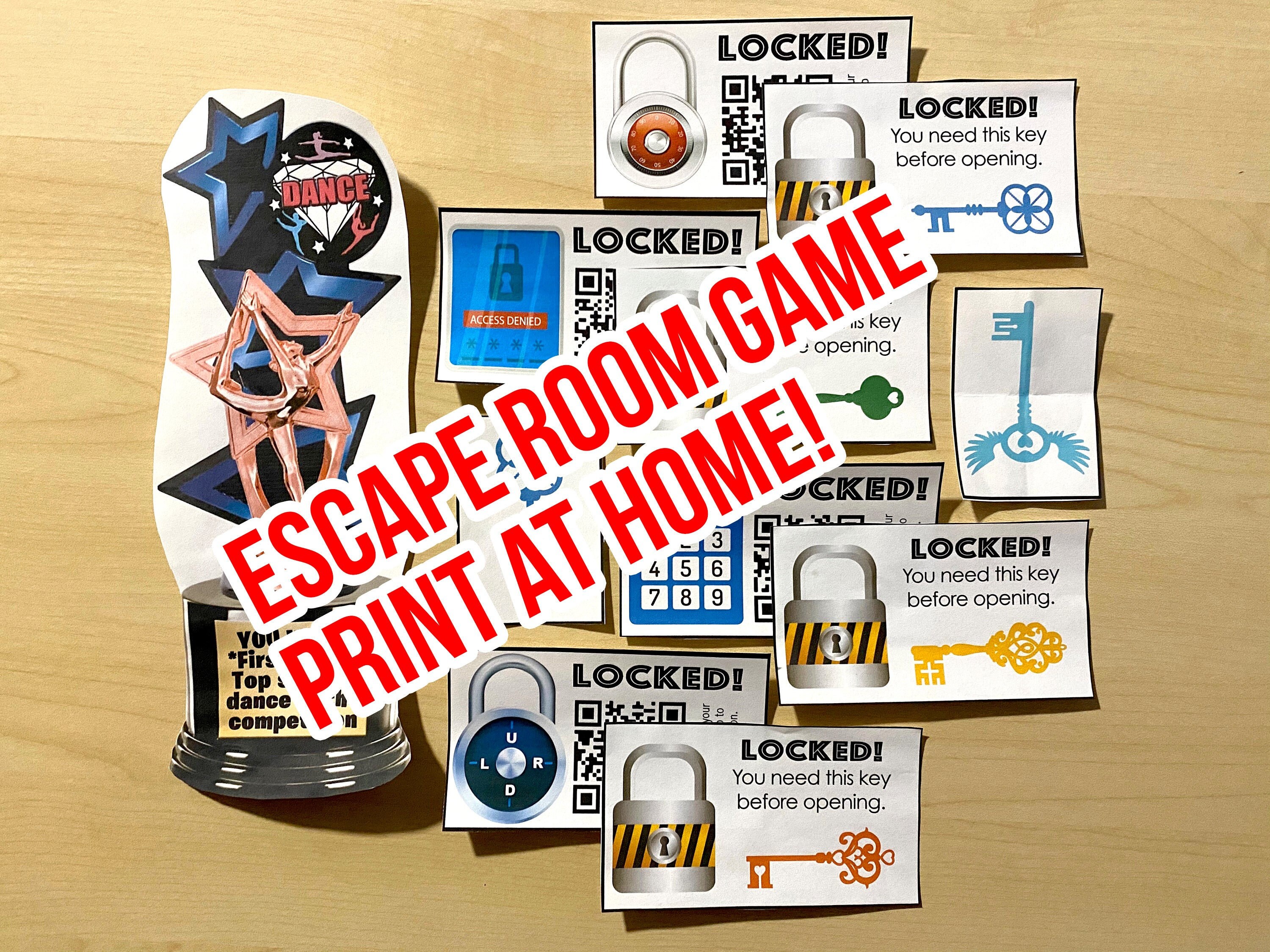 Escape Room for Kids Dance to the Top Printable Escape - Etsy