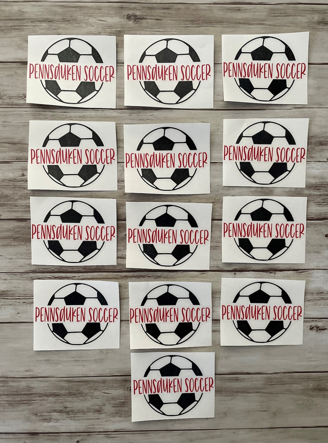 Personalized Soccer Decal * Vinyl Soccer Sticker* Vinyl Soccer Decal - Etsy