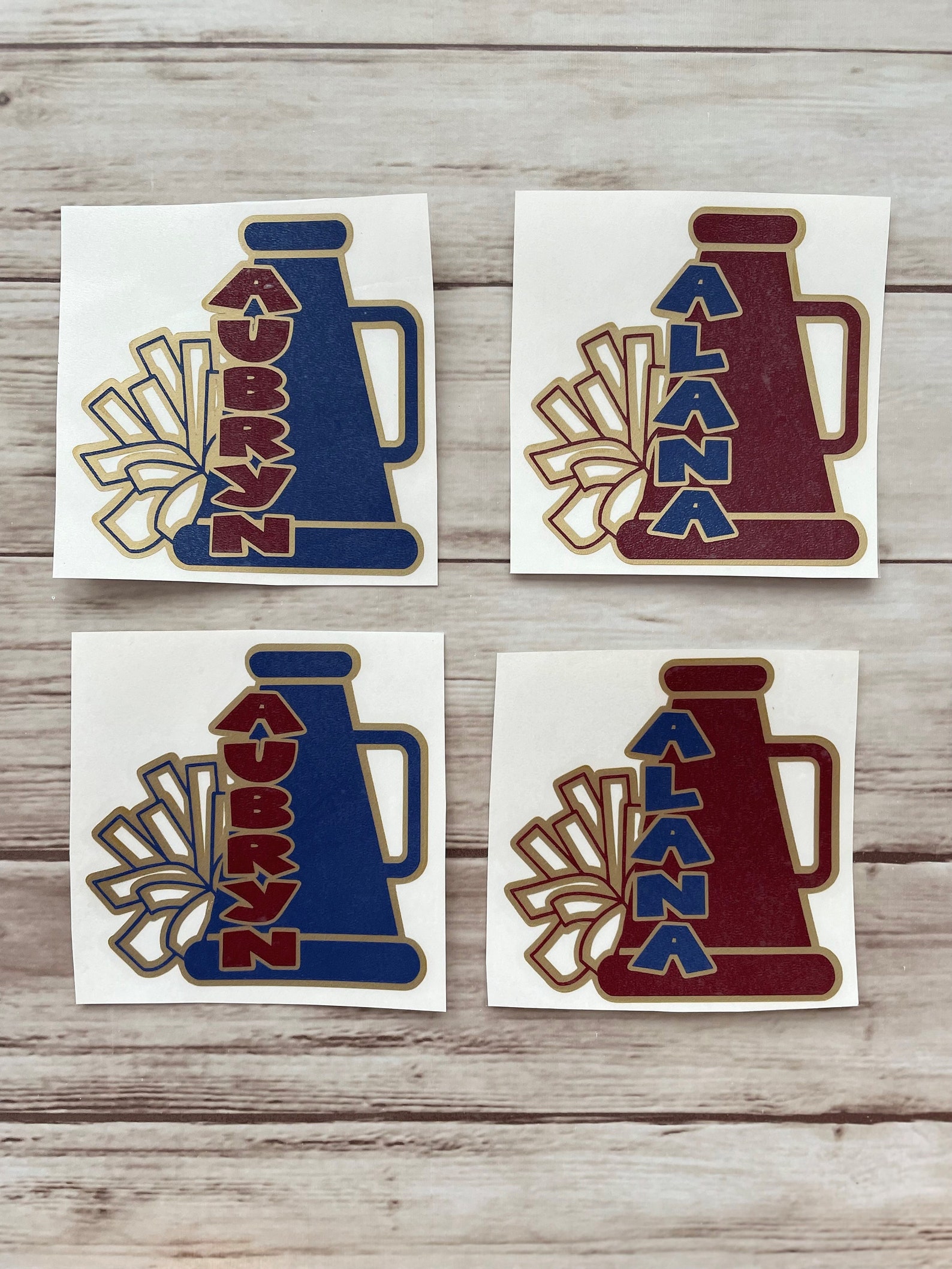 Personalized Cheer Decals Cheer Decal Cheer Sticker - Etsy