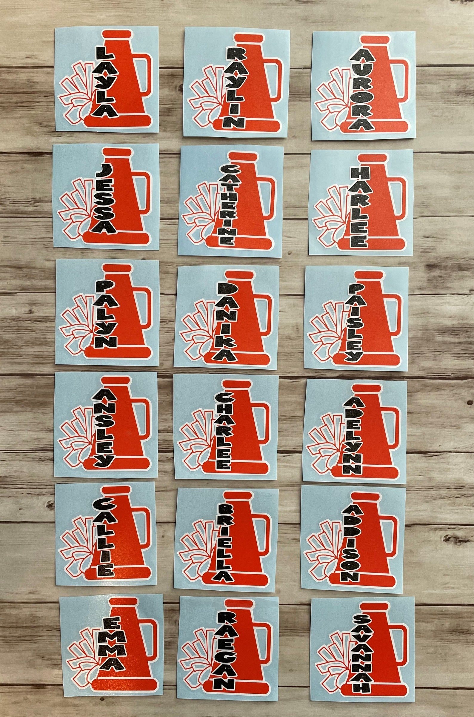 Personalized Cheer Decals Cheer Decal Cheer Sticker - Etsy