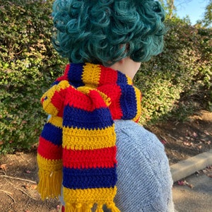 Broccoli Hero Scarf Crochet Pattern - Etsy