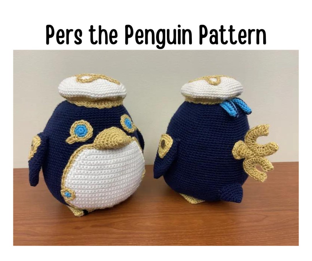 Pers the Penguin Crochet Pattern - Etsy