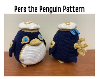Genshin Impact Pers the Penguin Plush Doll - Etsy