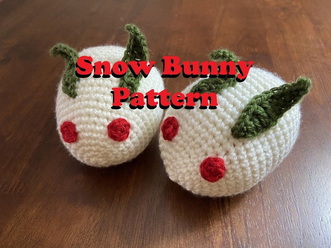 Snow Bunny Crochet Pattern - Etsy