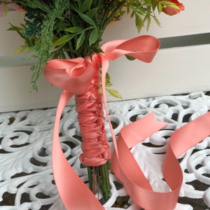 Ballet Bouquet Handle Wrap - Wedding Bouquet Upgrade - Etsy