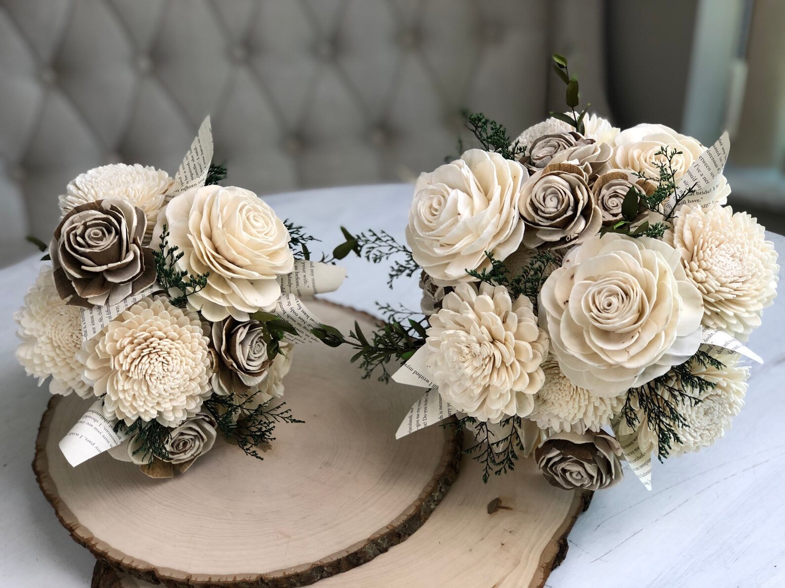 Naturally Novel Bouquet Book Page Bouquet Collection | Etsy