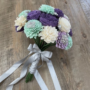 Ballet Bouquet Handle Wrap - Wedding Bouquet Upgrade - Etsy