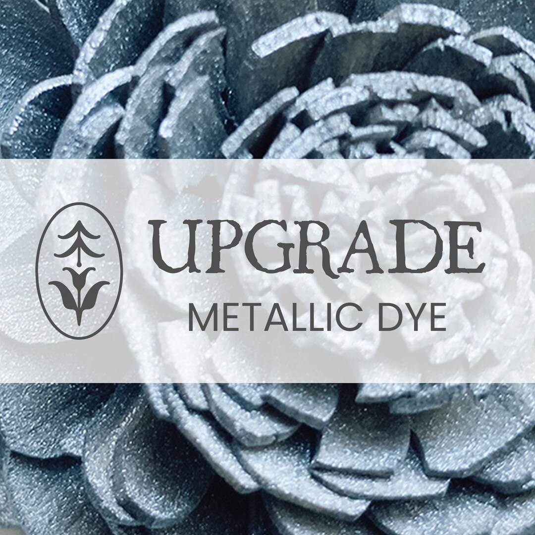 Metallic Flowers - BOUQUET UPGRADE - Wood Flowers - Sola Flowers ...