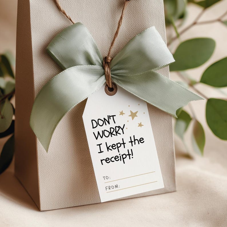 Funny Printable Gift Tag: Sarcastic Humor Present Labels (set of 12) - Etsy